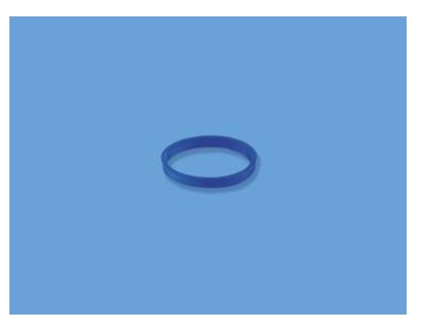 Borosil 1504 Pouring Ring in Blue Colour - Aggstrom