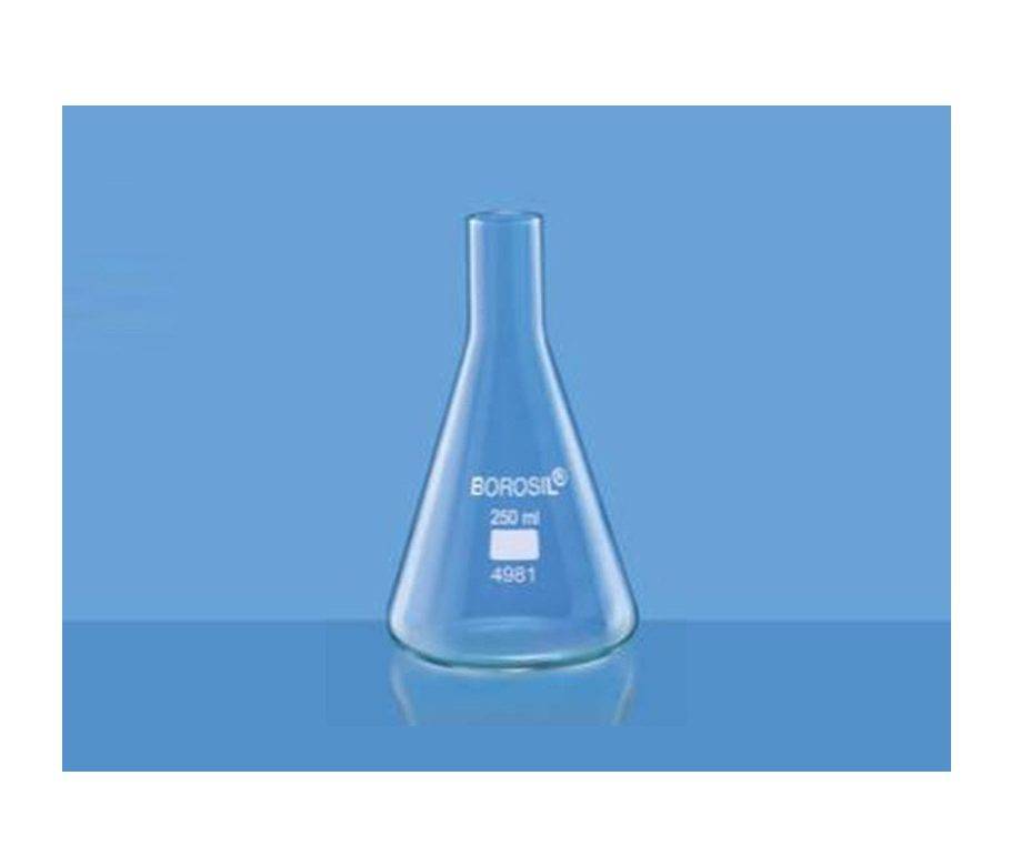 Borosil 4981 Erlenmeyer Flask - Conical Long Neck without Rim - Aggstrom