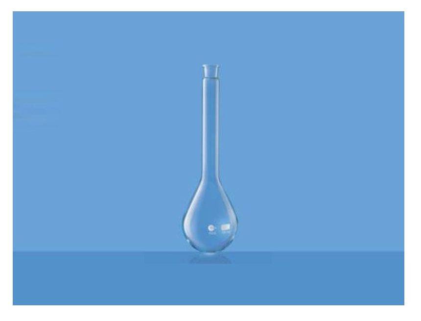 Borosil 5420 Round Bottom Kjeldahl Flask - Long Neck - Aggstrom