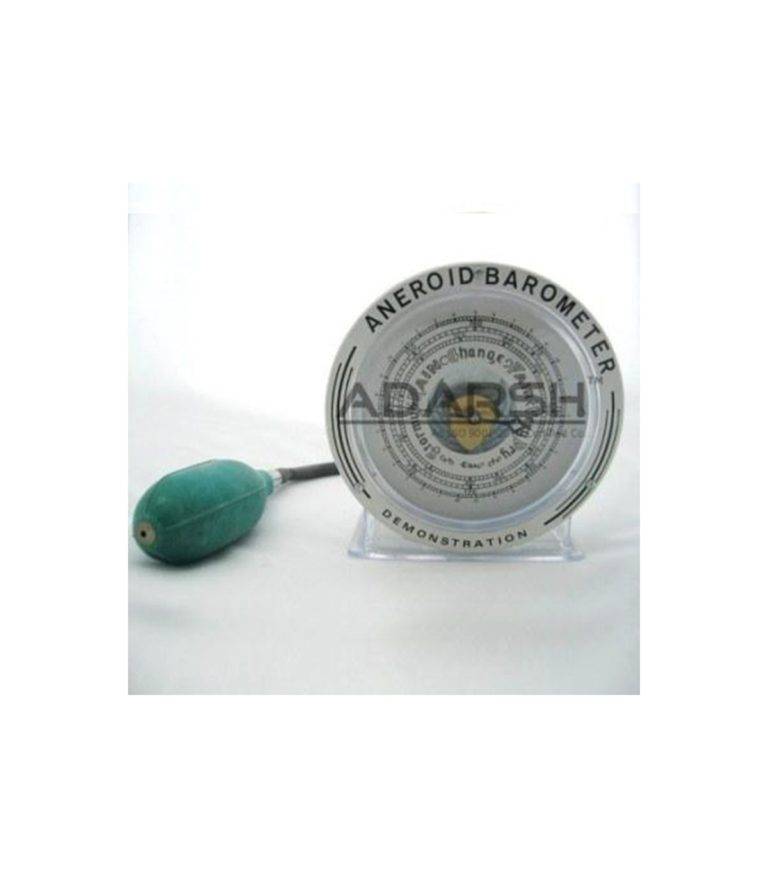 Aneroid Barometer, Demonstration type with pump, ESAL Make - Aggstrom